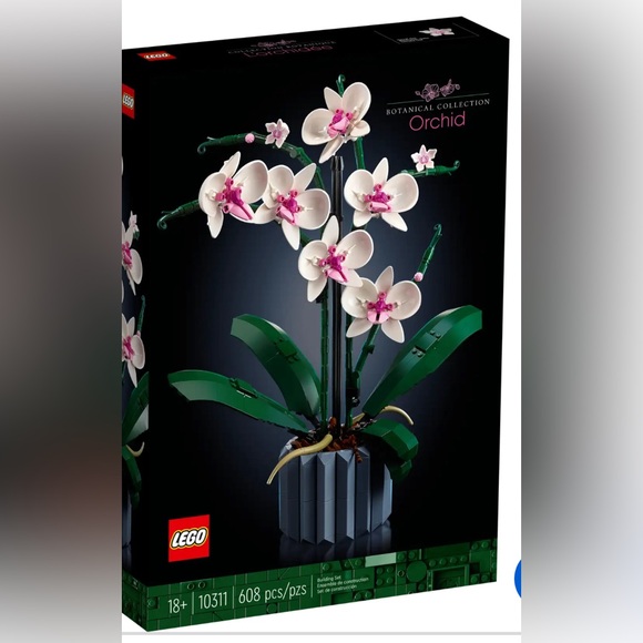 Lego | Toys | Lego Orchid Botanical Collection Partially Built | Poshmark